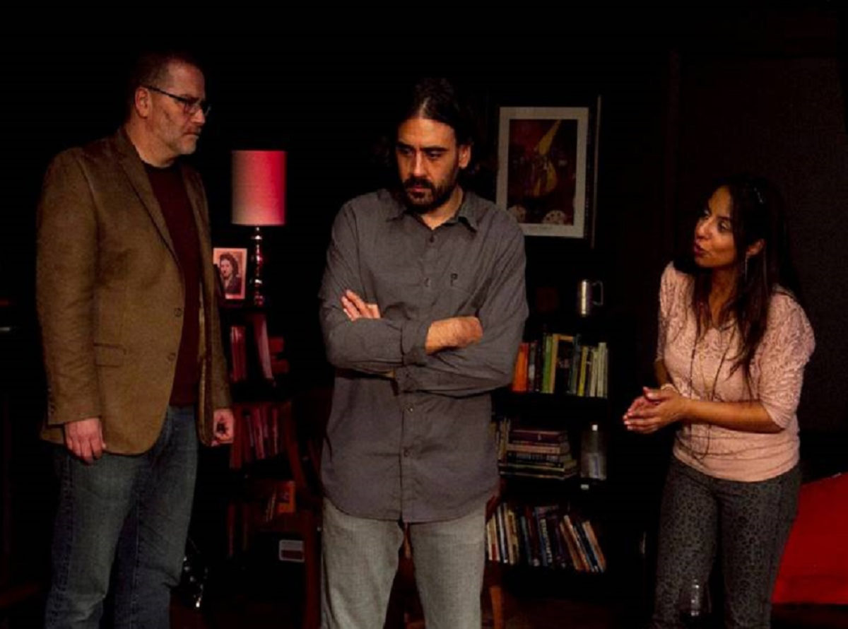 The Cue Penny production of Burn carries on at The Gladstone despite ...